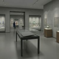 Quality Moisture Resistant Table Glass Display Case For Historical Collections Storage for sale