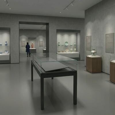 China Moisture Resistant Table Glass Display Case For Historical Collections Storage for sale