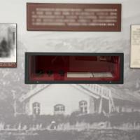 Quality Small Wall Integration Display Cabinet Wall-attached Niche Glass Display Case for sale