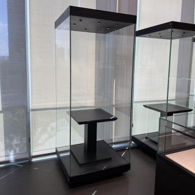 China Smart-Lighting Artifact Display Cabinet with Dimmable LED Frameless Showcase for Historical Museums for sale