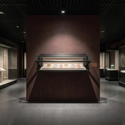 China Space-saving Wall-hung Display Unit One Or Chain for Side Museum Exhibits for sale
