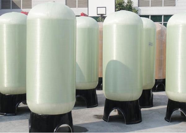Quality Industrial Flexible Fiberglass Water Container , Water Treatment Fiberglass FRP for sale