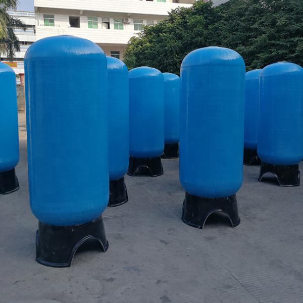 Quality Fiberglass Frp Water Storage Tank Water Softener 50kg Weight Above Ground for sale