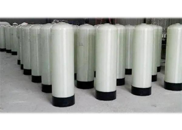 Quality White Color Fiberglass Water Tank FRP Pressure Vessel Filter For Water Treatment for sale