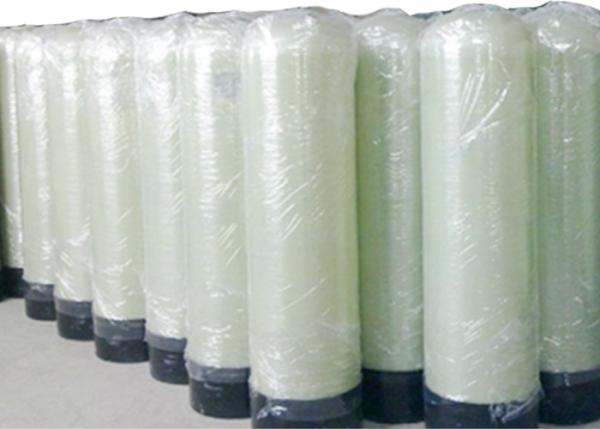 Quality Cylindrical Shape Fiberglass Storage Tank For Water Treatment Above Ground for sale