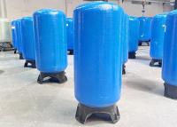Quality Cylindrical Shape Fiberglass Storage Tank For Water Treatment Above Ground for sale