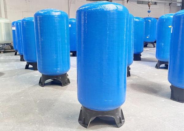 Quality UV Resistant Fiberglass Water Tank FRP Filter Vessel With 150psi Operating for sale