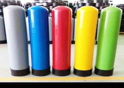 Quality Cylindrical Shape Fiberglass Storage Tank For Water Treatment Above Ground for sale