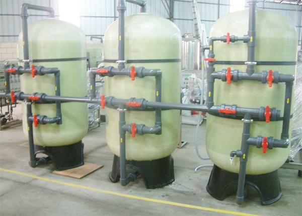 Quality Customizable Fiberglass Water Storage Tanks , PureLine FRP Pressure Tank White for sale