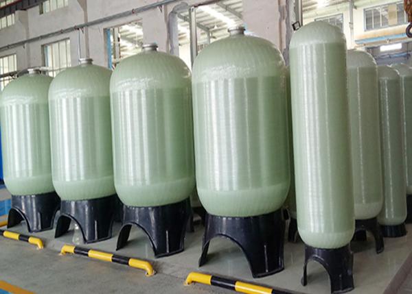 Quality Vertical Polyethylene PE Liner FRP Tank For Water Treatment Multi Color for sale