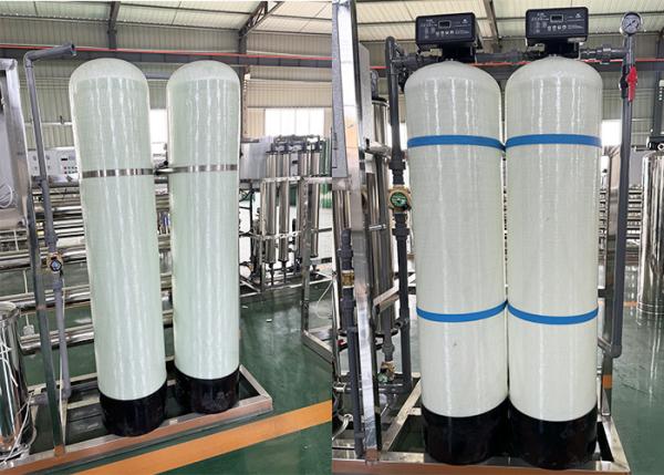 Quality Vertical Polyethylene PE Liner FRP Tank For Water Treatment Multi Color for sale
