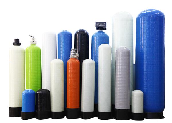 Quality Custom FRP Pressure Vessel Water Softener Resin Tanks White Withstand High Pressure for sale