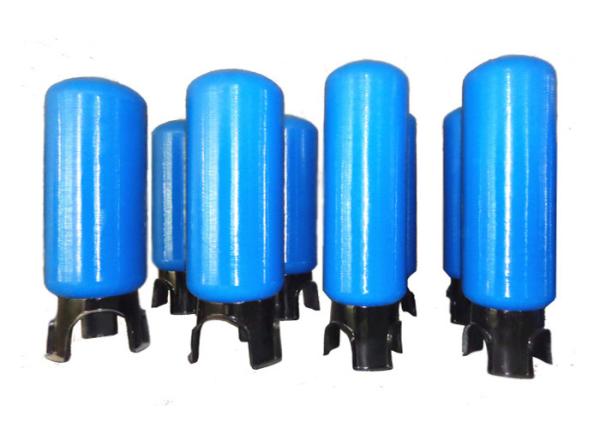 Quality Blue White Fiberglass FRP Tank For Water Treatment , Cylindrical Water Softener for sale