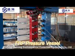 Industrial Residential Fiberglass Pressure Vessel Corrosion Resistant 1000L Above Ground
