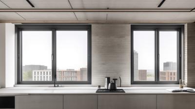 China Commercial Aluminum Frame Sliding Glass Window Lightweight Soundproof for sale