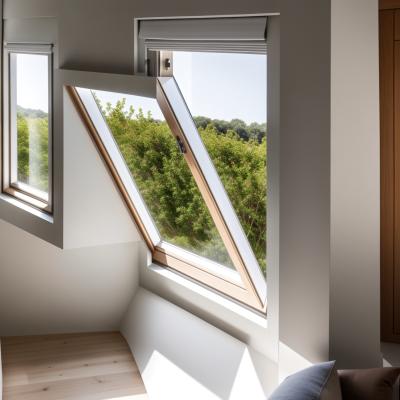 China Glass Thermal Break Aluminum Replacement Windows Casement Bottom Hung for sale