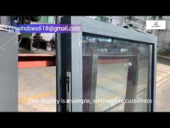 odm aluminium side hung windows horizontal kitchen casement window insect proof