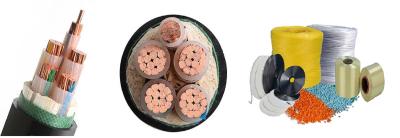 China 4000tex 6000tex 8000tex Fibrillated Twisted PP Cable Filler Yarn for sale