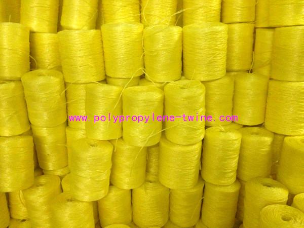 High Tenacity 6000D Tomato Tying Twine , Virgin PP Baler Twine UV Treated