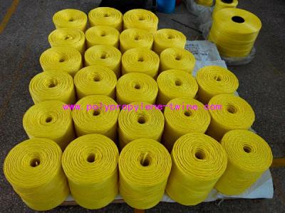 China Virgin PP Split Film Banana Rope Twine , Plastic Greenhouse Twine 22500D 27000D for sale