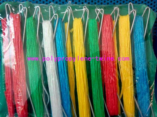 High Tenacity 6000D Tomato Tying Twine , Virgin PP Baler Twine UV Treated