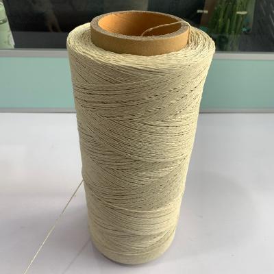 China El hilo torcido fibrilado polipropileno para el lazo de la salchicha trenza beige de 460Tex 2ply en venta