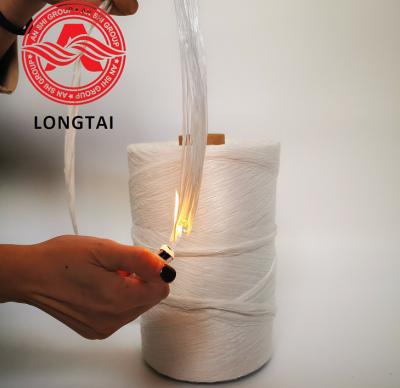 중국 OI 28 저발연 무독성 휘어진 노랑색 FR PP 충전사 125000D 화염 지연제 판매용