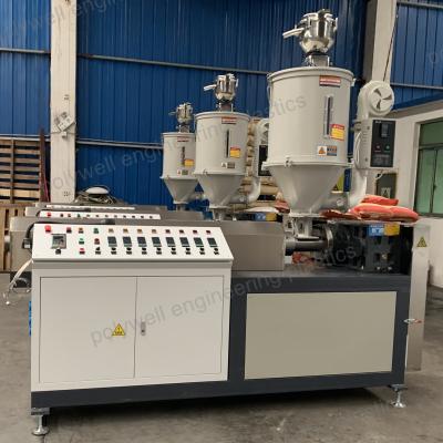 Cina Singola macchina automatica dell'estrusione del polimero di PA dell'estrusore a vite utilizzata per produrre le strisce della poliammide in vendita