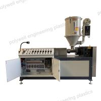 China Highly Efficient Automatic PA66 Plastic Thermal Break Strips Extruding Machine for sale