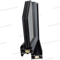 China Wind Proof Aluminum Frame System Window 6063 Double Glazed Energy Saving for sale