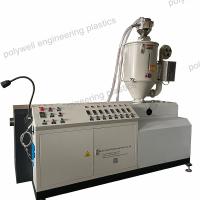 China Single Screw Plastic Extruding Machine PA66 GF25 Granules Processing Line for sale