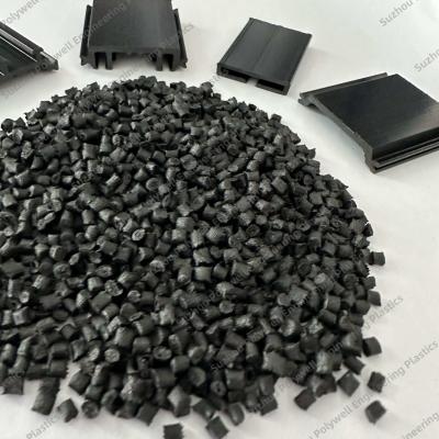Cina Palline ignifughe del polimero della fibra di vetro 25% del nylon 66 dei granelli della poliammide per le strisce termiche della rottura in vendita