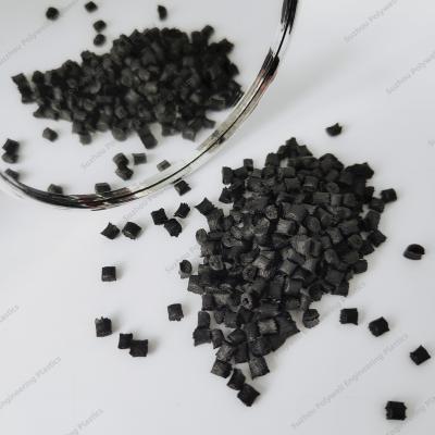 China Hoog Geharde Glasvezel Versterkte Nylon Plastic Harspa66 GF25 Korrels voor Bar van de Uitdrijvings de Thermische Barrière Te koop