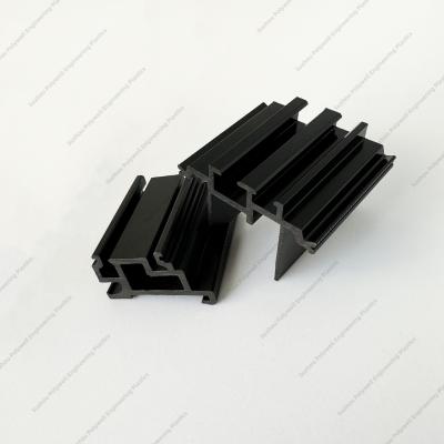 Cina Profili di rottura termica poliammide PA66 GF25 Profili di plastica inseriti nella porta del sistema in alluminio in vendita