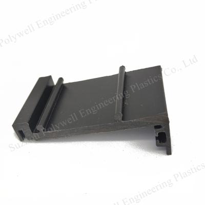 中国 1.35G/Cm3 密度のカスタマイズされたサイズおよび形のポリアミドの熱破断ストリップ PA66 GF25 販売のため