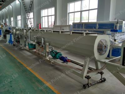 China Máquina de producción de tuberías de HDPE de plástico perforado eficiente Extrusión de alta velocidad en venta