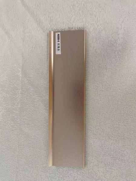 Quality Metal Black Baseboard Skirting Board with 2.5 Meters One Piece Aluminium Channel for sale