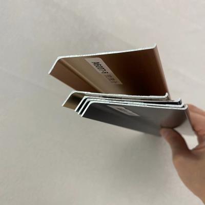 Cina Profili di abito in alluminio per pareti e pavimenti a base di LED 2,5 metri in un pezzo in vendita