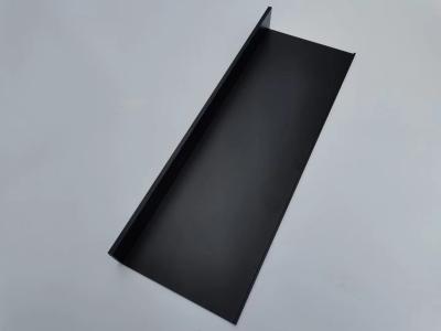 China Black LED Light L Shape Aluminum Shelf Display Shelf with and Customers' Requirements for sale
