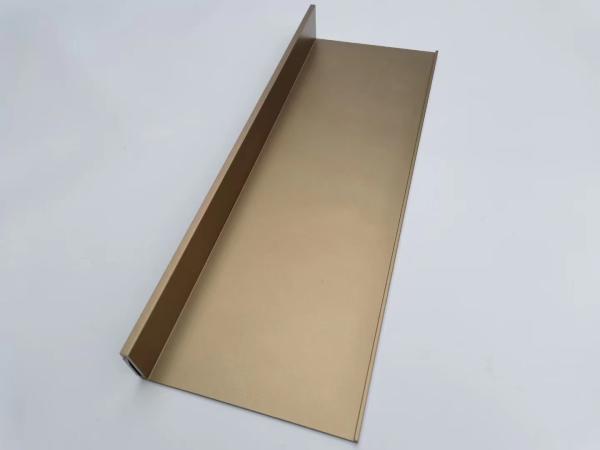 Quality Black LED Light L Shape Aluminum Shelf Display Shelf with and Customers' for sale