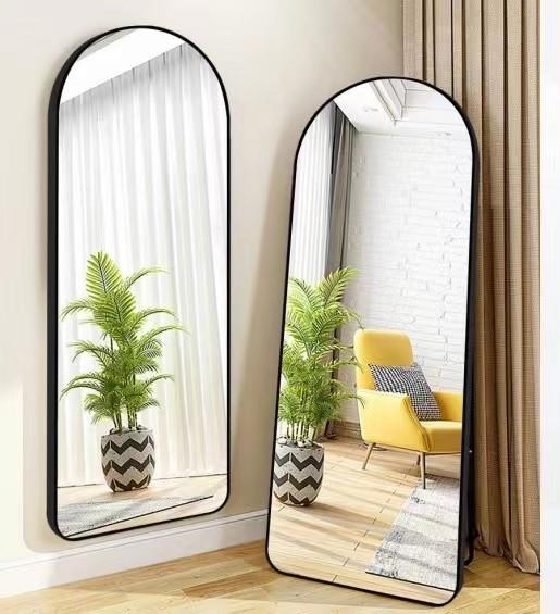 Quality Round Extruded Aluminium Profile for Mirror Frame Polishing and Brushed Picture for sale