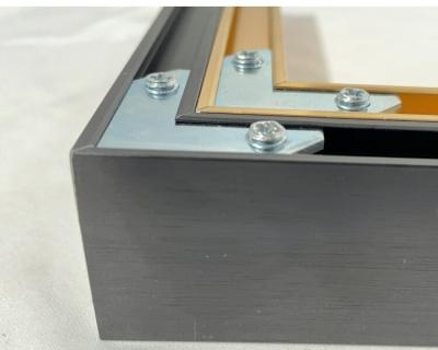 China Simple Wall Hanging Aluminum Alloy Picture Frame Light with and 35mm Side Height Size for sale