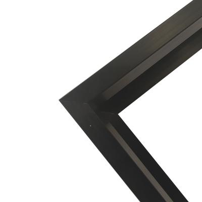 Cina Profili di alluminio a superficie spazzolata per specchi e fotogrammi in alluminio in oro rosa in vendita