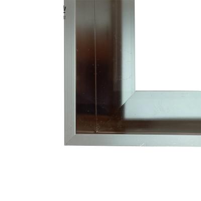 China Brushed Surface Mirror Frame Modern Luxury Aluminum Alloy Frame for Painting Picture Frames for sale