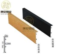 China Customized Brushed Aluminum Frame for Circle Mirrors Profile for sale