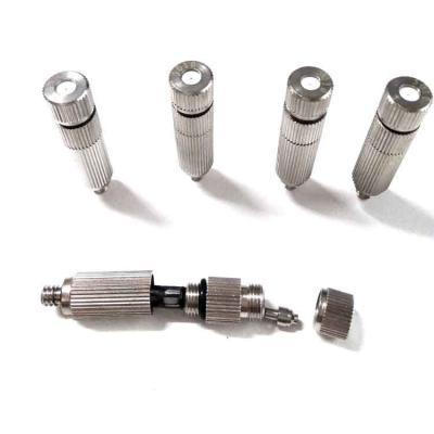 China hot selling stainless steel misting nozzle spraying atomisting nozzle for garden for sale