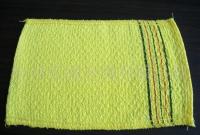 China viscose bath mitt for sale