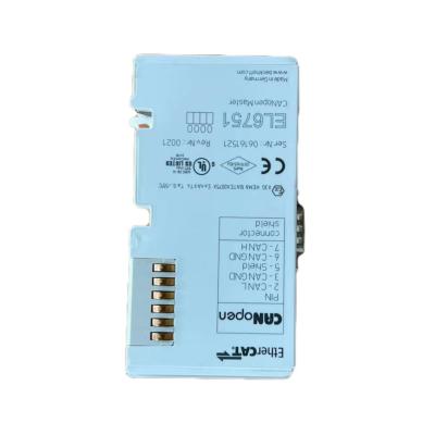 China EL6751 EtherCAT Terminal 1-channel communication interface CANopen for sale