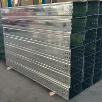 China Customizable GI Cable Tray 100x50 Trunking for Underground Pipelines - 2-6m Length, 30-500mm Rail Height for sale
