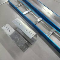 China Featherweight FRP Perforated Aluminum Cable Tray 100-1000mm Width 3-6m Length Medium Duty for sale